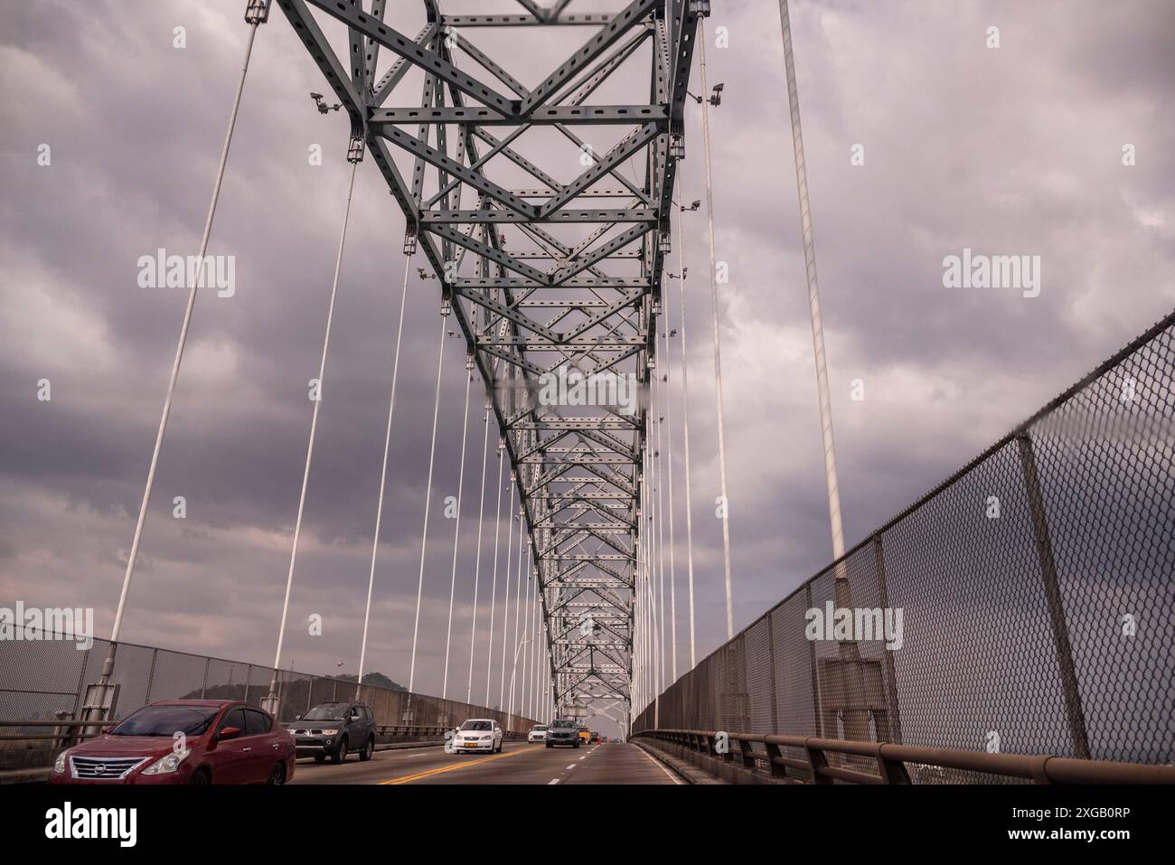 Bridge of the Americas, a road bridge which spans the Pacific entrance ...
