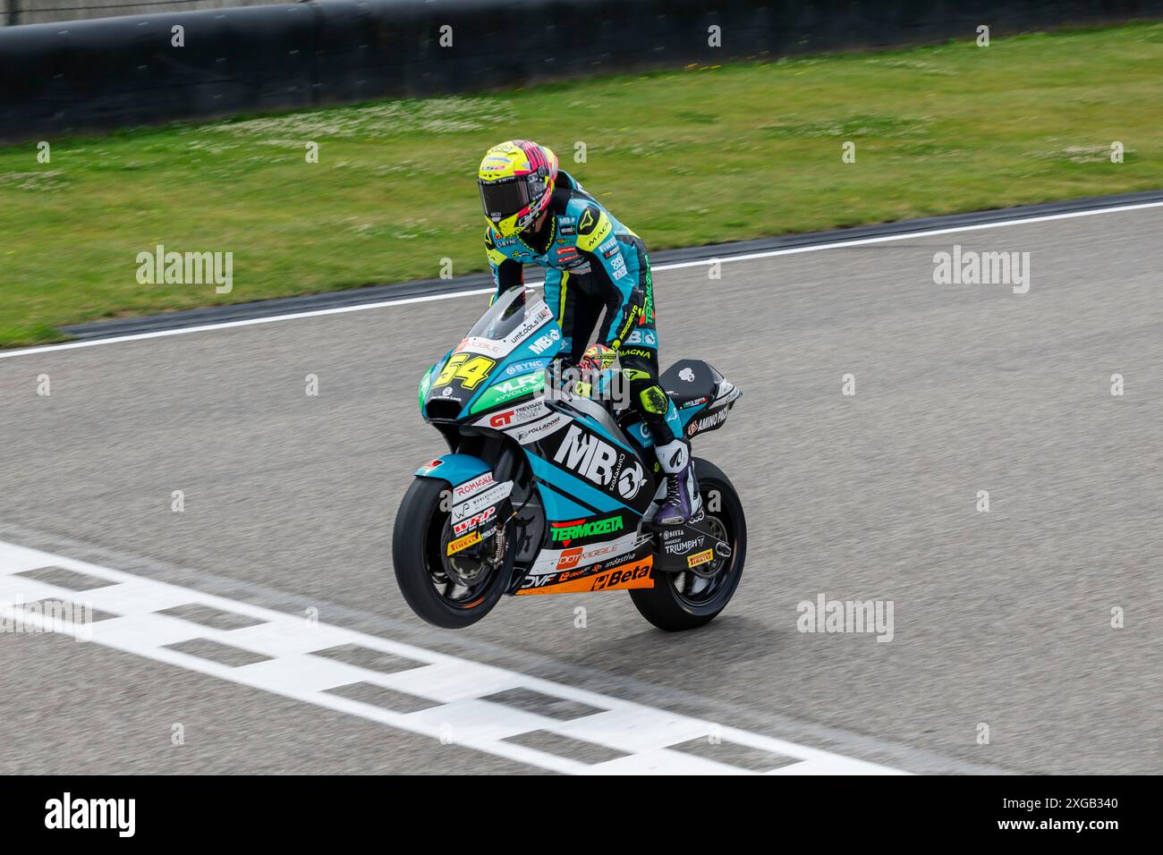 Hermsdorf, Deutschland. 07th July, 2024. Hermsdorf: Moto GP Sachsenring ...