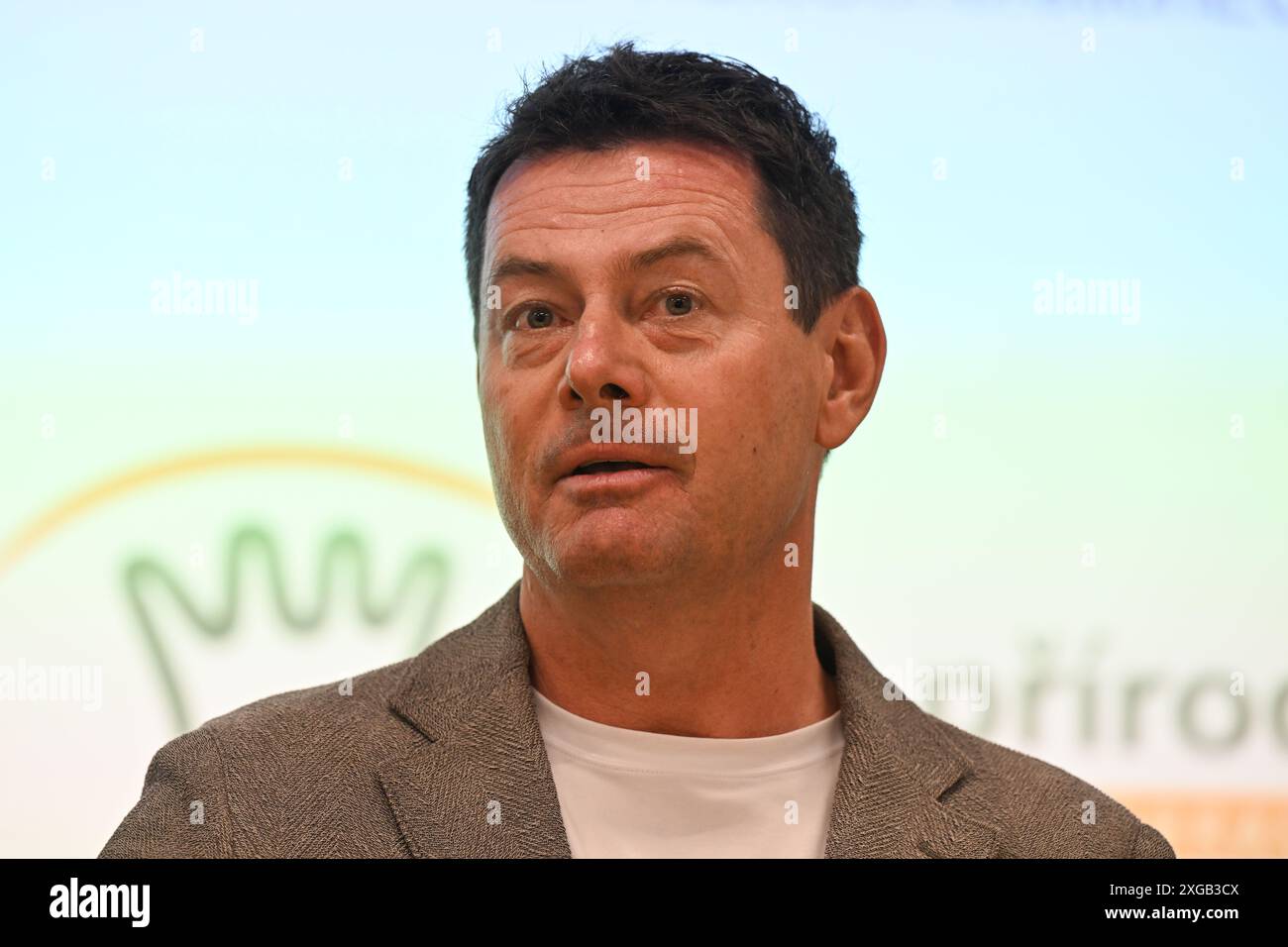 Karel Komarek at the opening of the House of Nature Hodoninske Dubravy ...