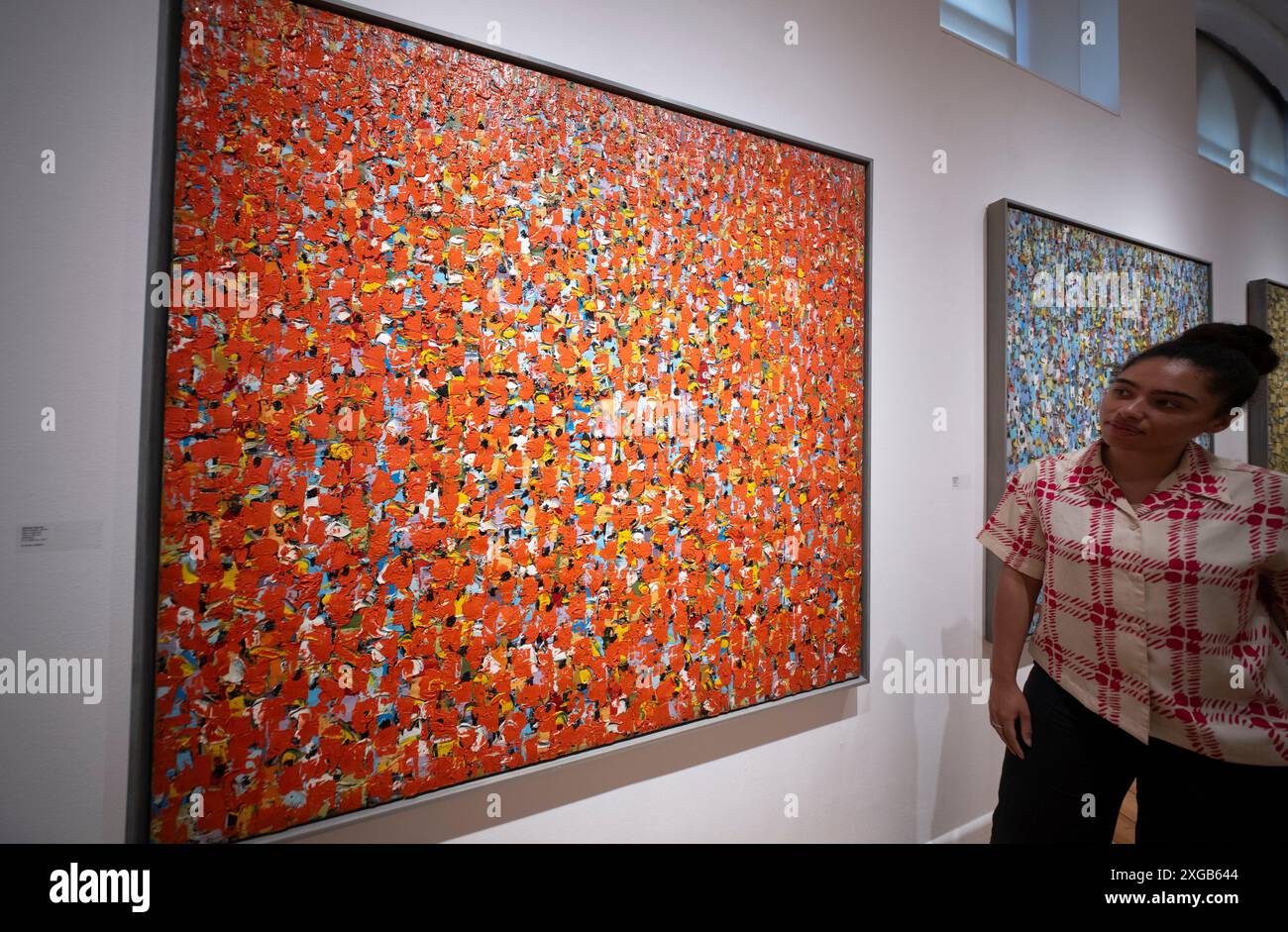 October Gallery, London, UK. 8th July, 2024. Ablade Glover: Inner ...