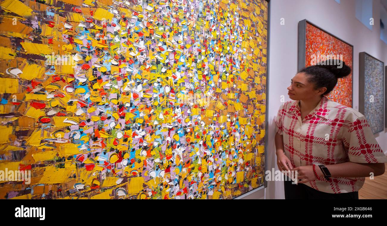 October Gallery, London, UK. 8th July, 2024. Ablade Glover: Inner ...
