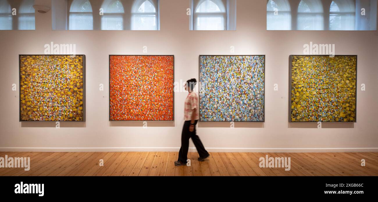 October Gallery, London, UK. 8th July, 2024. Ablade Glover: Inner ...
