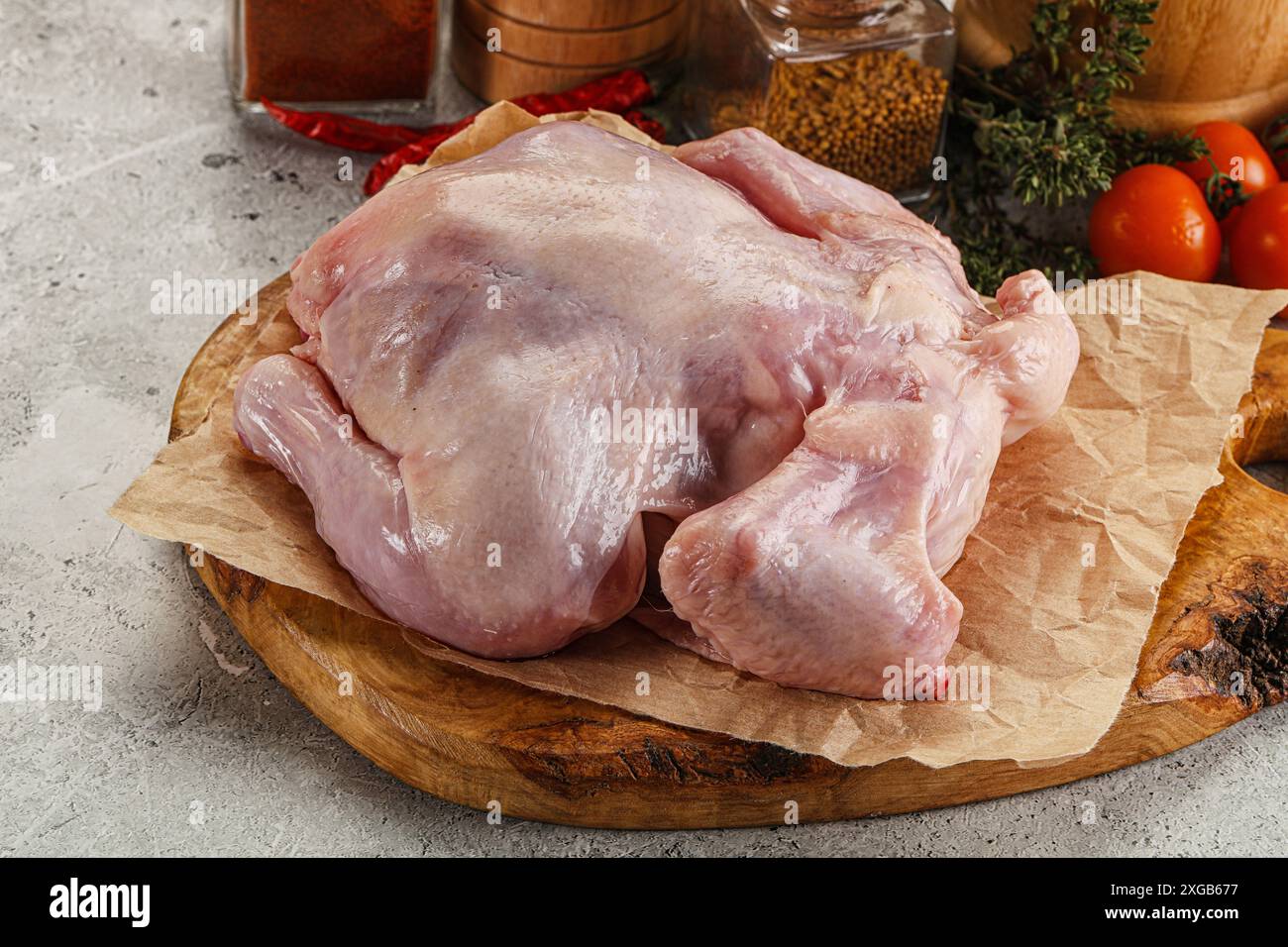 Raw dietary small chicken Gherkin for cooking Stock Photo - Alamy