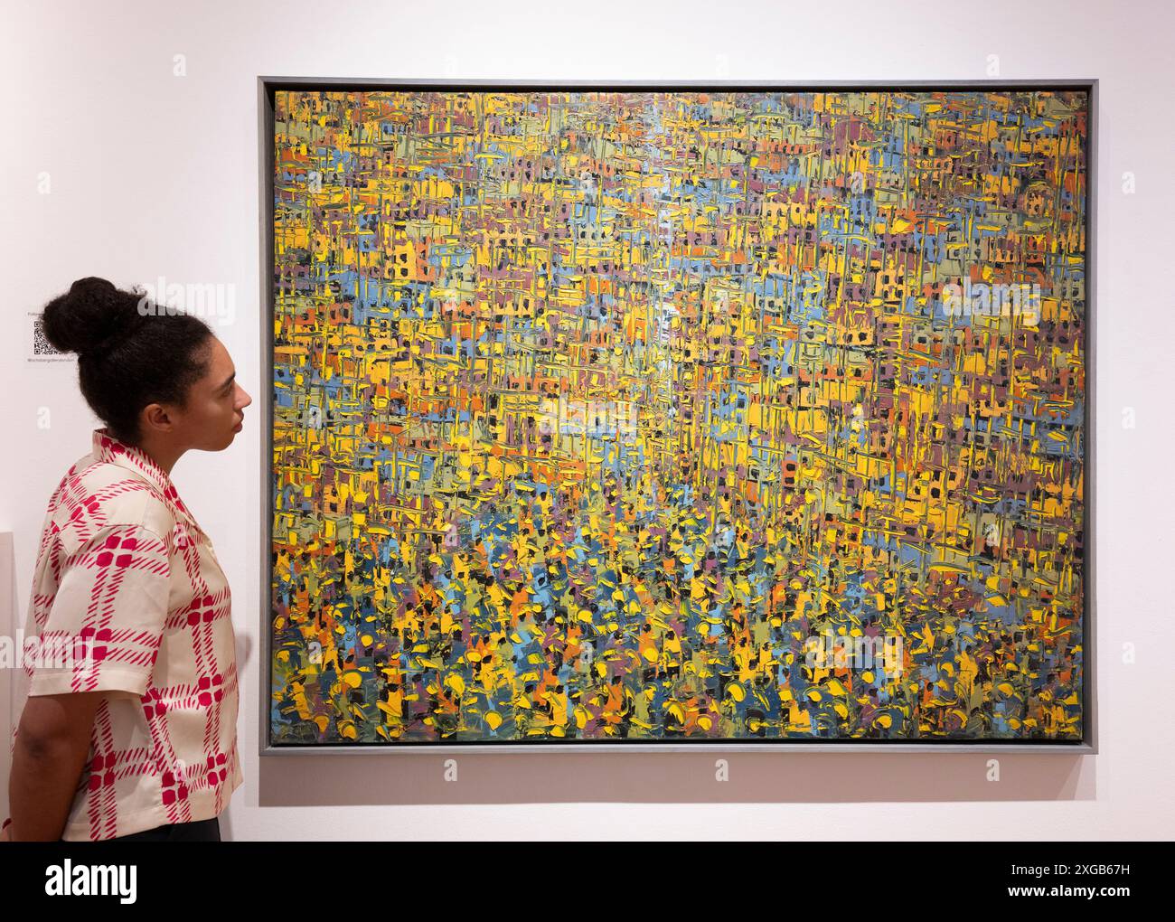 October Gallery, London, UK. 8th July, 2024. Ablade Glover: Inner ...