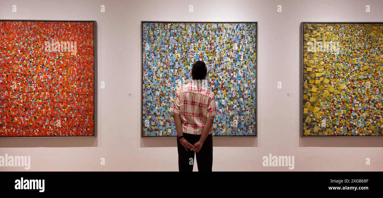 October Gallery, London, UK. 8th July, 2024. Ablade Glover: Inner ...