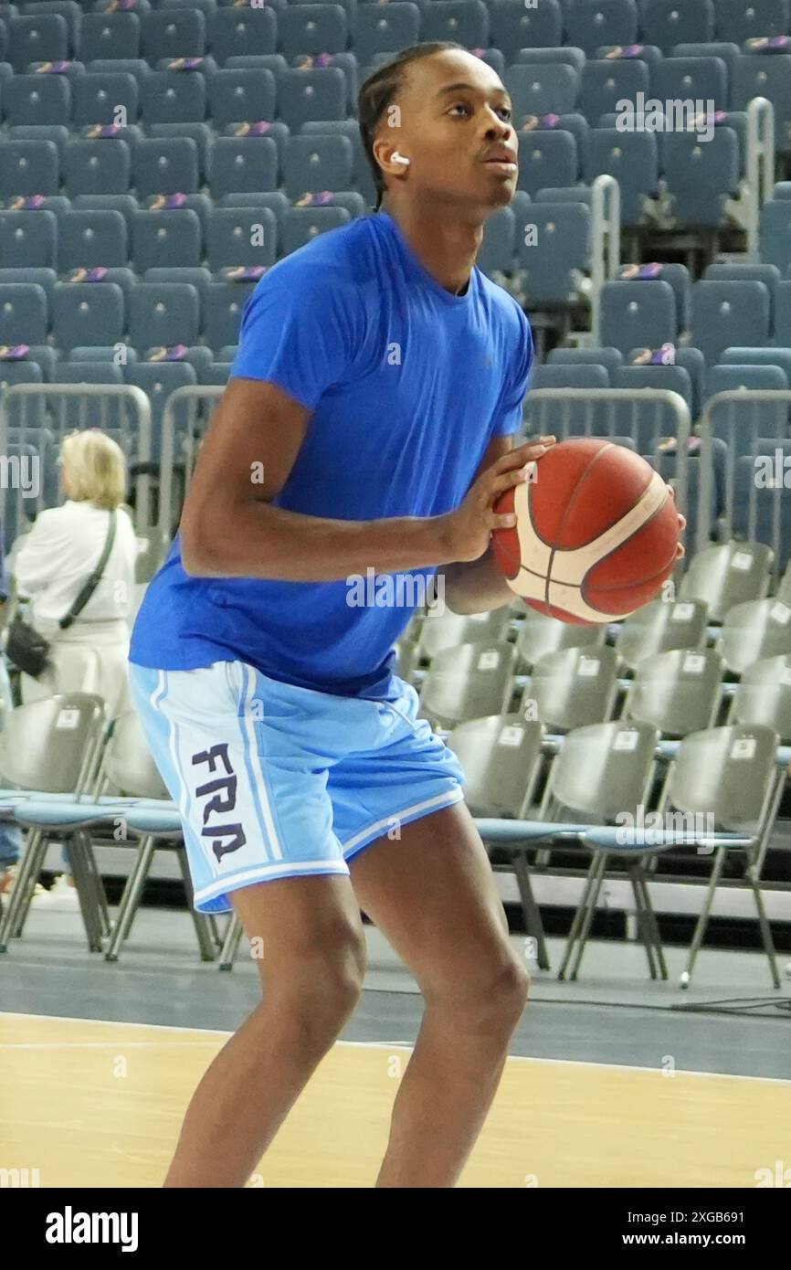 COULIBALY Bilal of FRANCE during the International Friendly Basketball ...