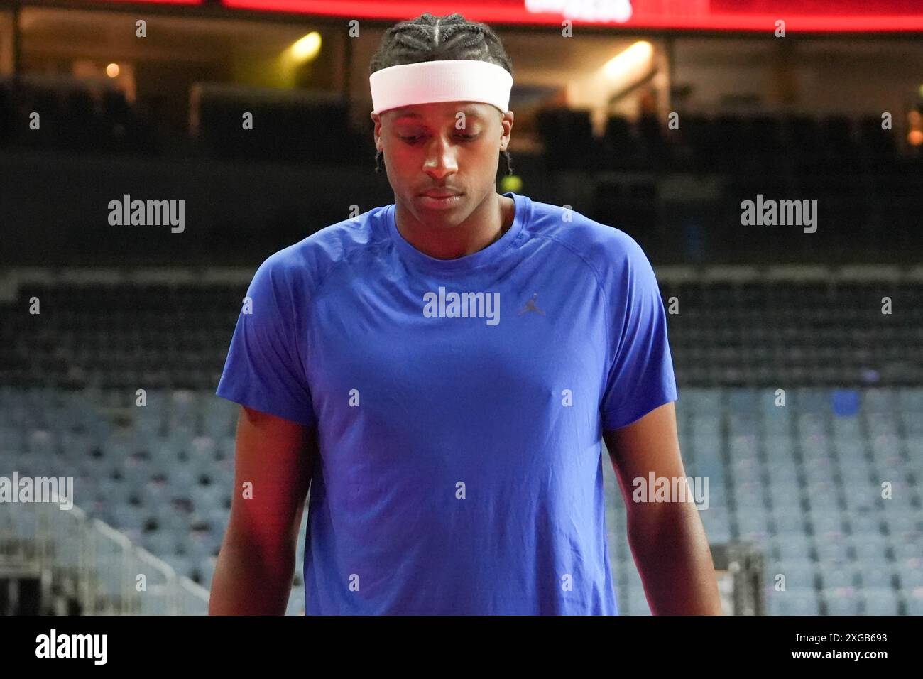COULIBALY Bilal of FRANCE during the International Friendly Basketball ...