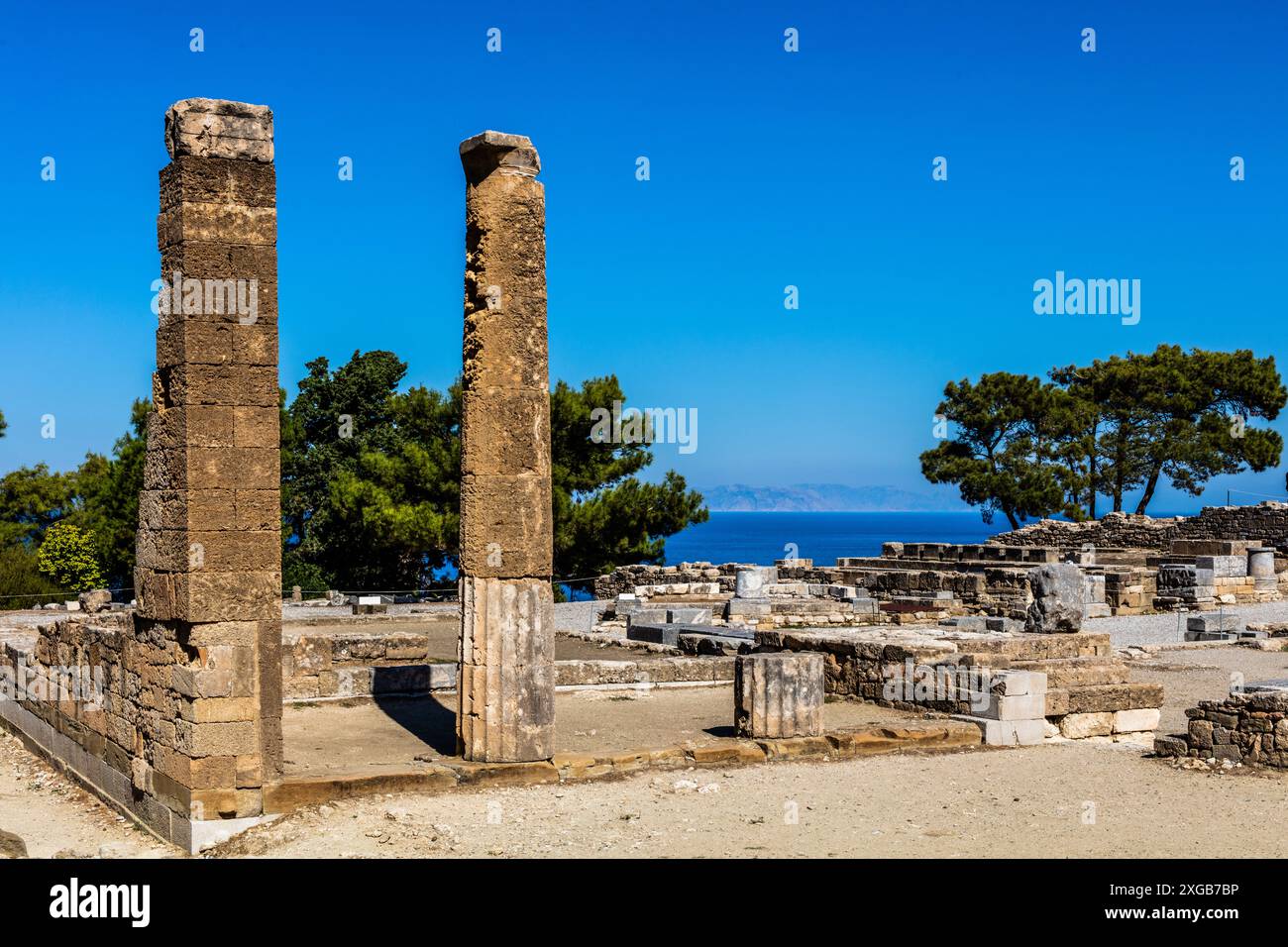 geography / travel, Greece, Rhodes, ancient Kamiros, archeological ...