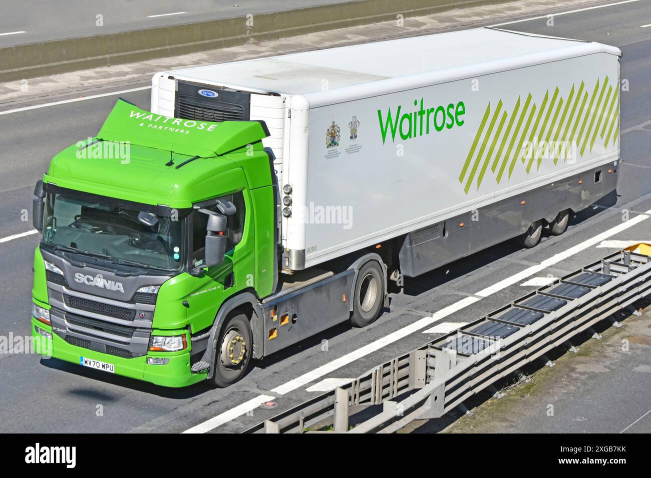 Waitrose supermarket retail business food supply chain store delivery ...