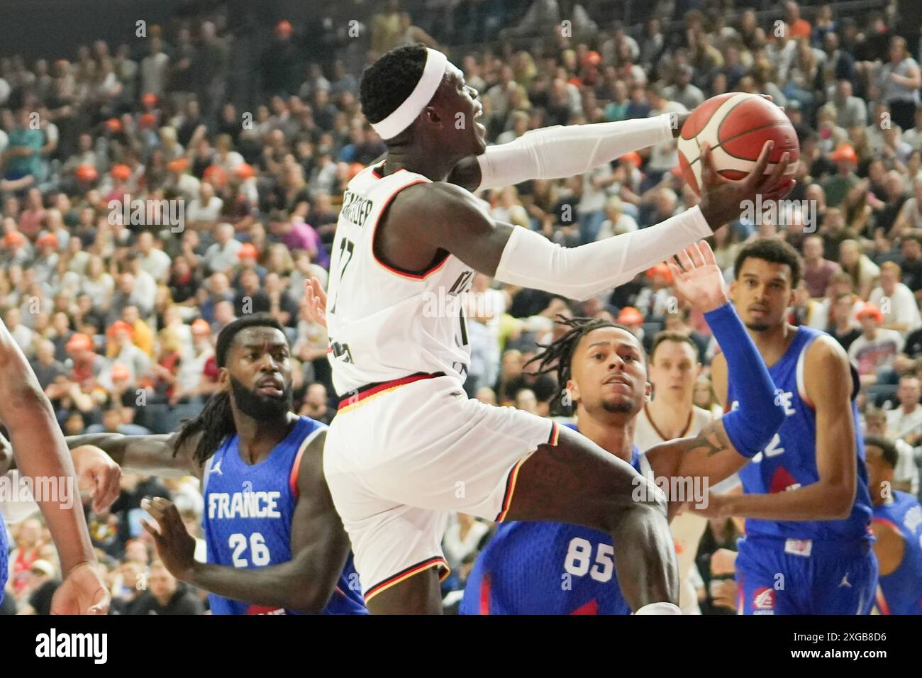 Dennis Schroder of Germany during the International Friendly Basketball ...