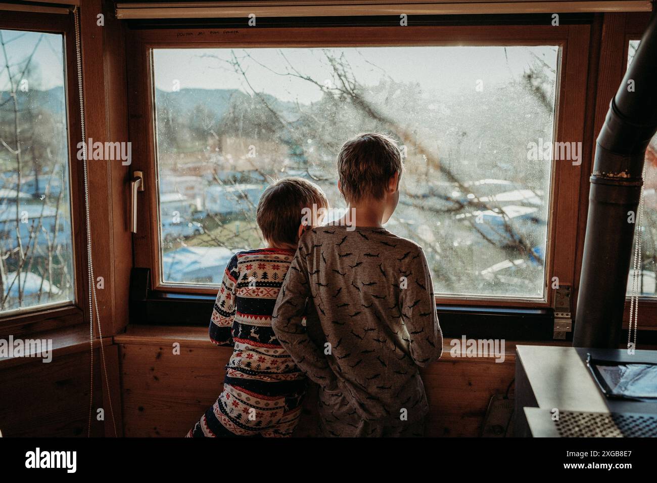 Observing through window hi-res stock photography and images - Alamy