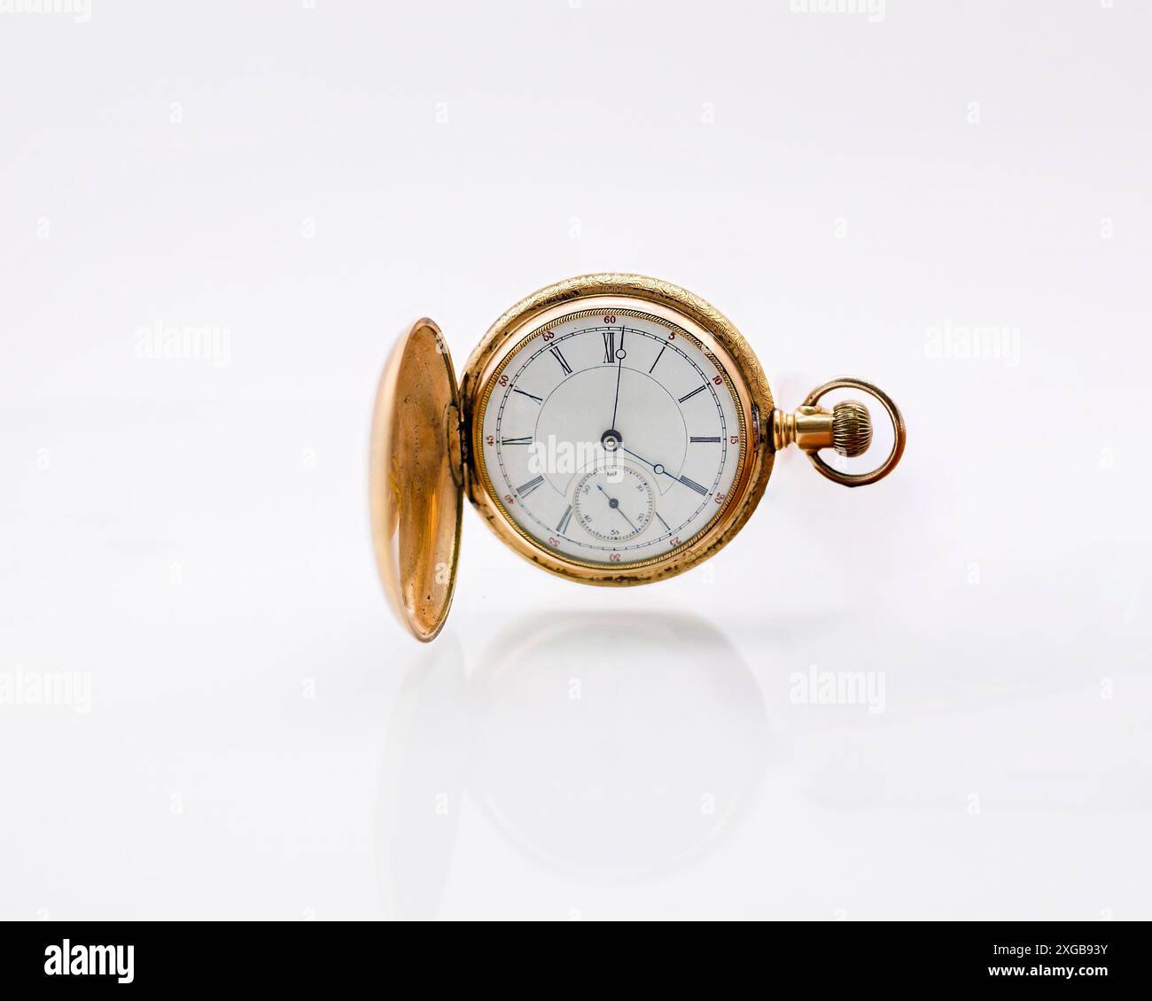 old pocket watch a family heirloom from several generations ago Stock ...