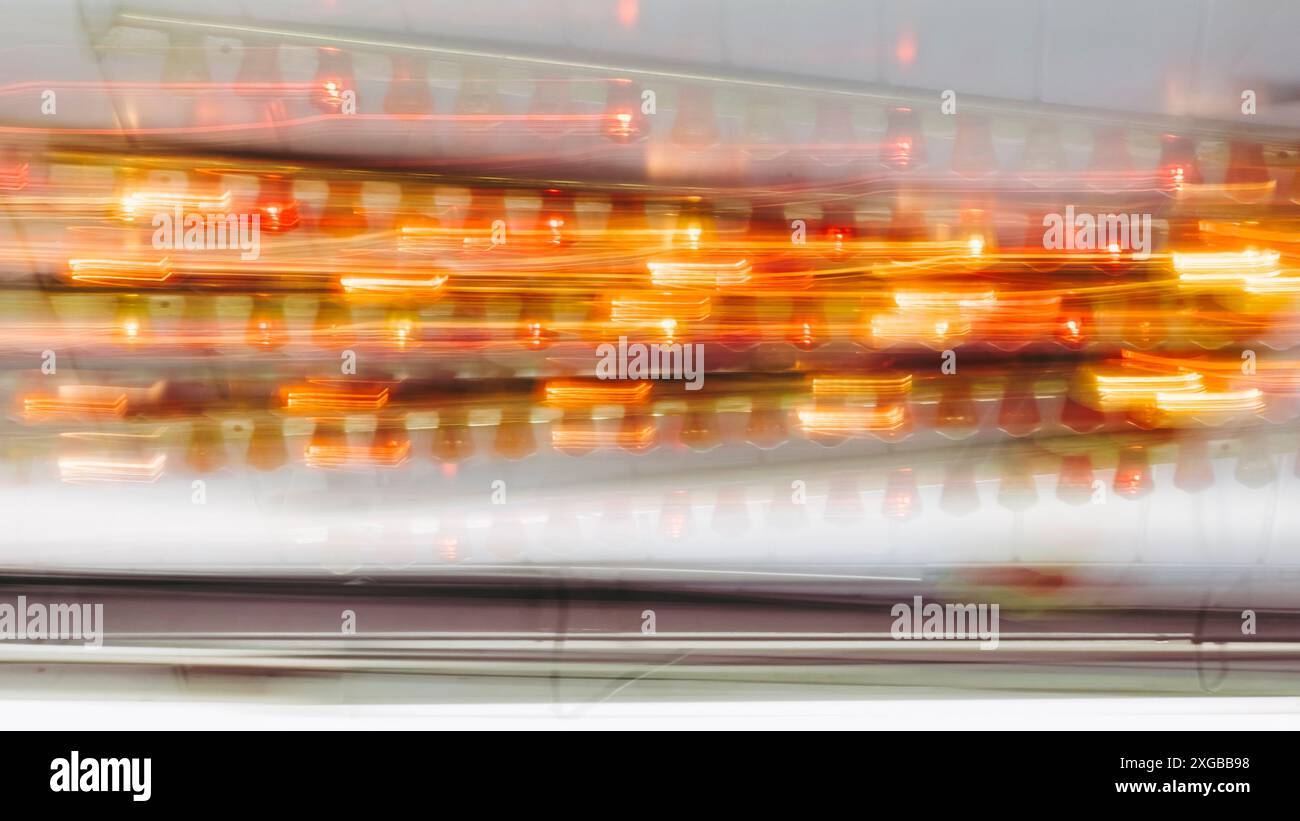 Moving carousel lights - Colorful abstract background Stock Photo - Alamy