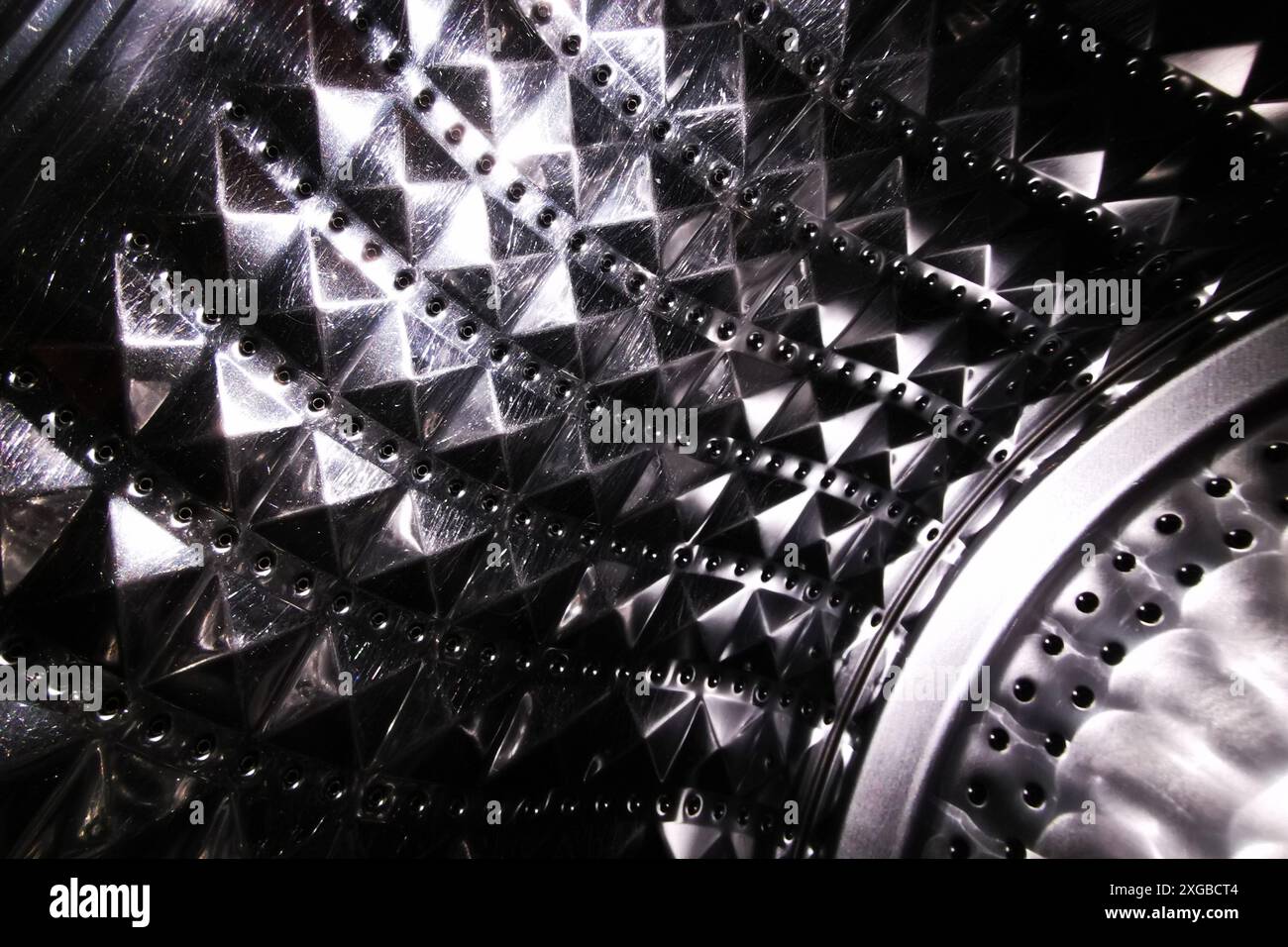 washing machine texture as digital abstract art Stock Photo - Alamy