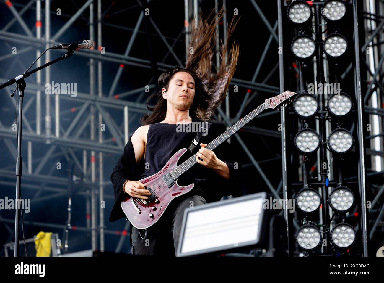 Harald Barrett of Imminence is performing live in concert during I-Days ...