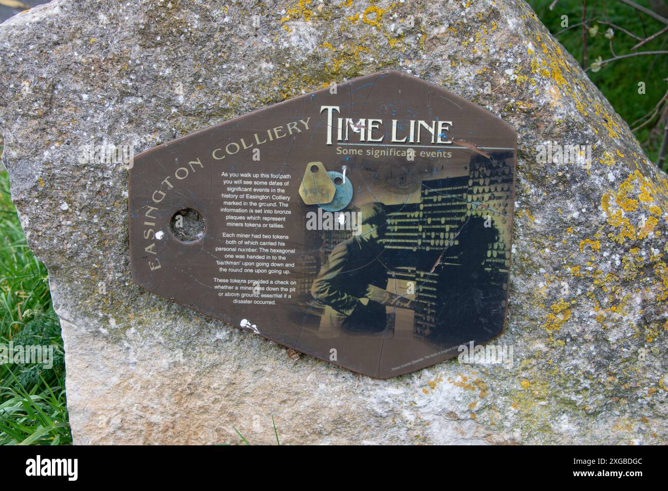 Easington Colliery Nature Reserve, the former site of the colliery near ...