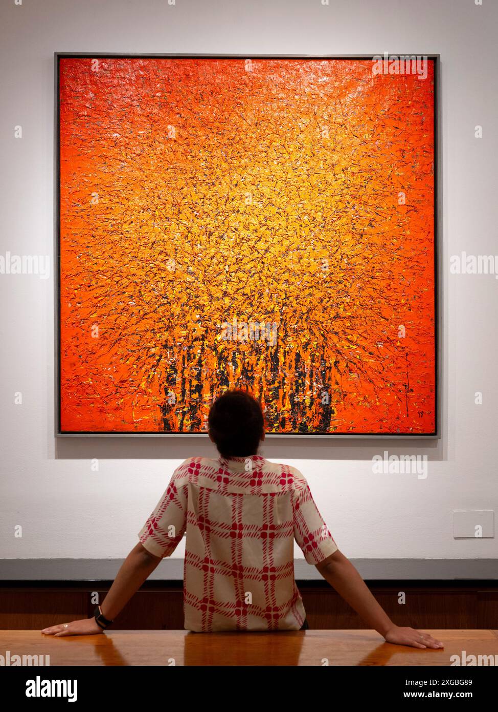 October Gallery, London, UK. 8th July, 2024. Ablade Glover: Inner ...
