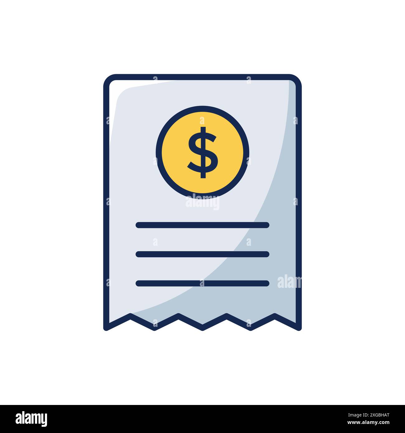 Invoice billing template Cut Out Stock Images & Pictures - Alamy