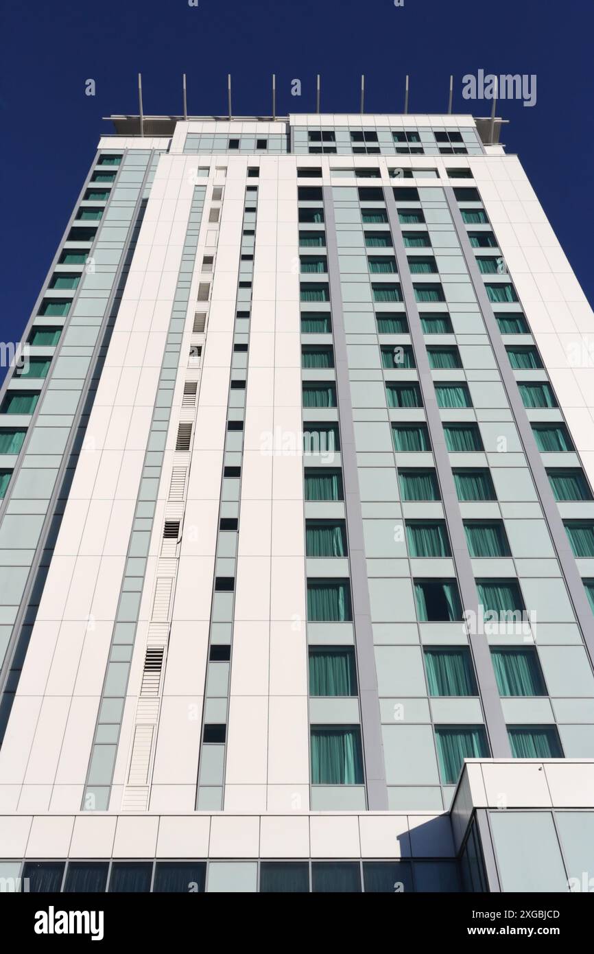 The Radisson Blu Hotel Building in Cardiff city centre Wales UK, High ...