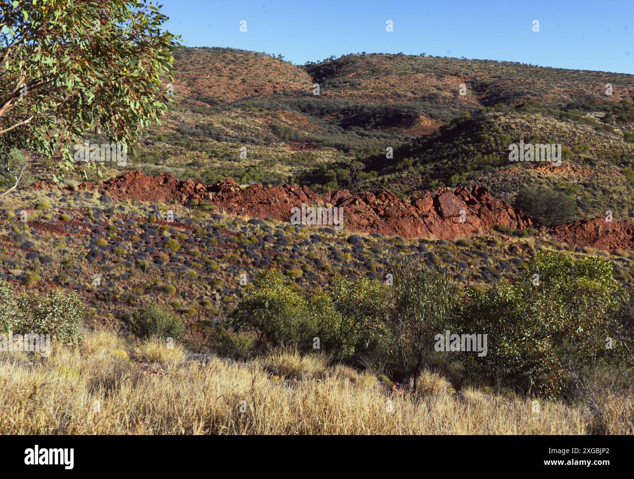 Mountain Ranges Central Australia Stock Photo - Alamy