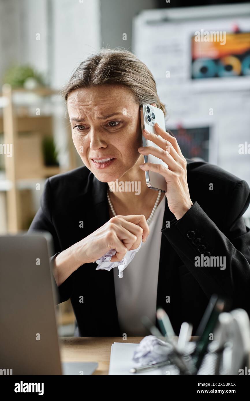 Stress typing hi-res stock photography and images - Alamy