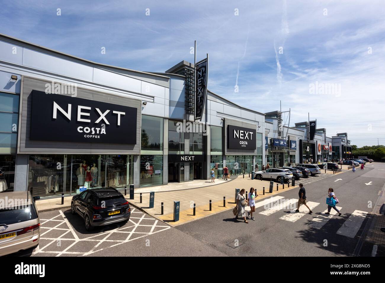 Retail colney fields shopping park hi-res stock photography and images ...