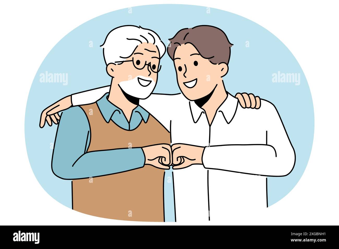 Young offspring generations Stock Vector Images - Alamy