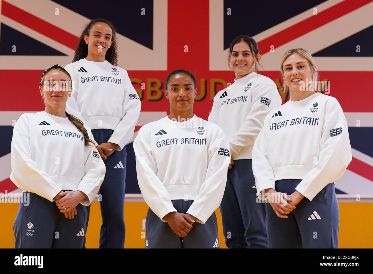 Team GB Olympic judo team (left to right) Lucy Renshall, Chelsea Giles ...