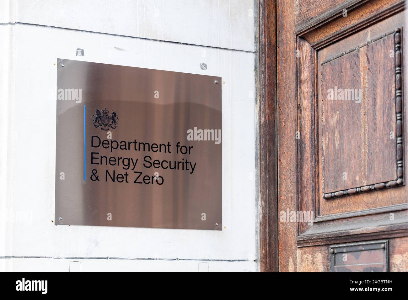 Department for Energy Security & Net Zero government office in Whitehall, Westminster, London ...