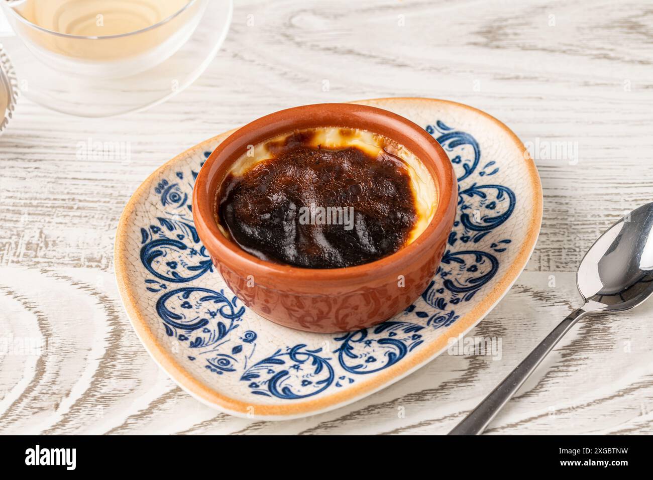 Traditional turkish dessert bakery rice pudding Turkish name Firin ...