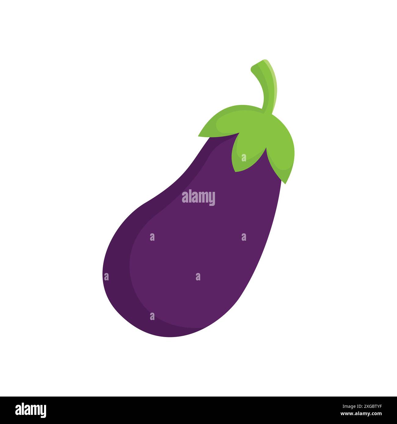 Eggplant vector vector vectors hi-res stock photography and images - Alamy