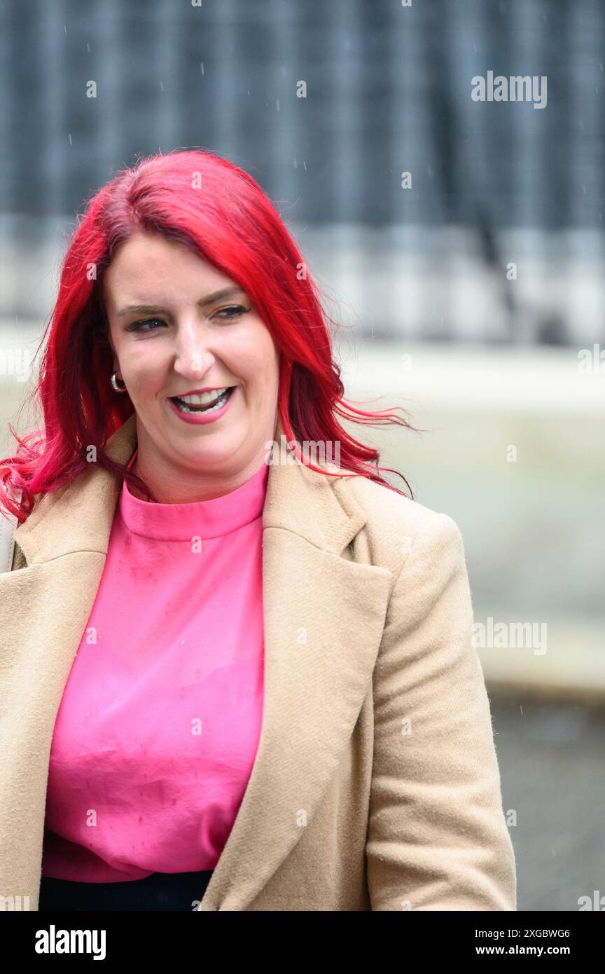 Louise Haigh MP - Secretary of State for Transport - leaving 10 Downing ...