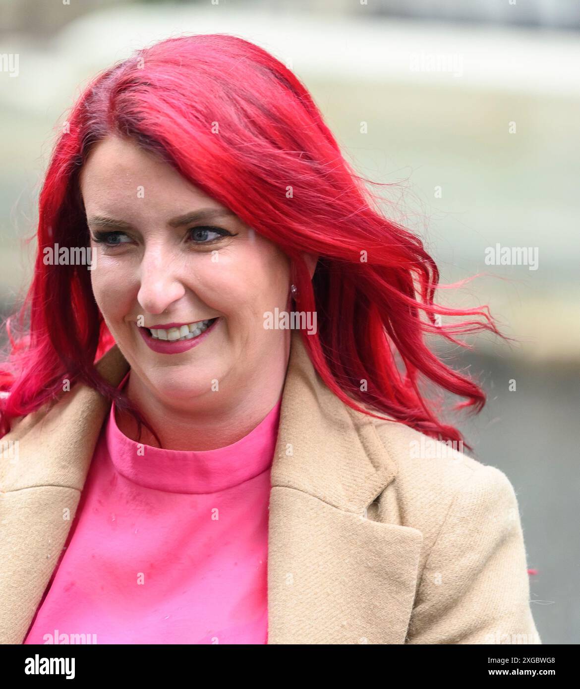 Louise Haigh MP - Secretary of State for Transport - leaving 10 Downing ...
