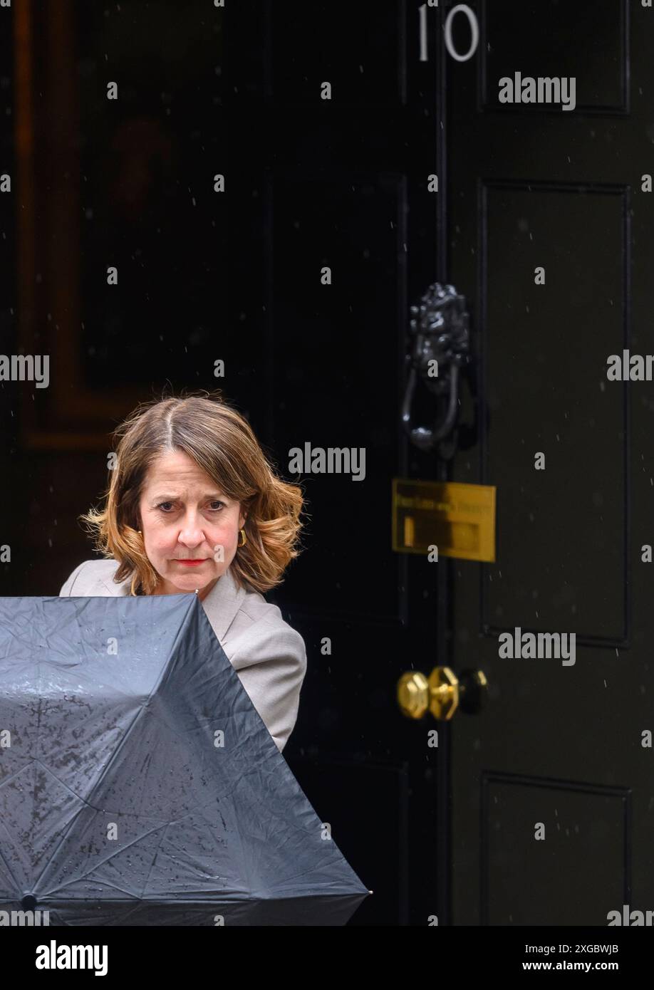 Liz Kendall MP - Secretary of State for Work and Pensions - leaving 10 ...