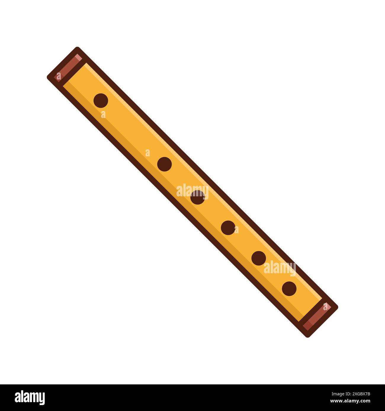 flute icon vector design template in white background Stock Vector ...