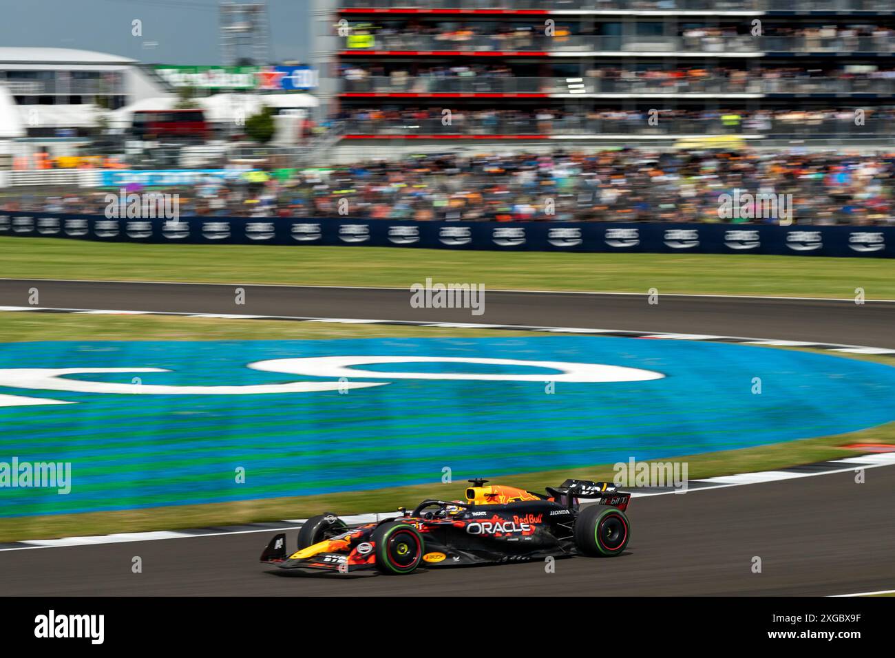 Silverstone (Towcester), UK, 07 Jul 2024, Max Verstappen during the British Grand Prix Credit ...