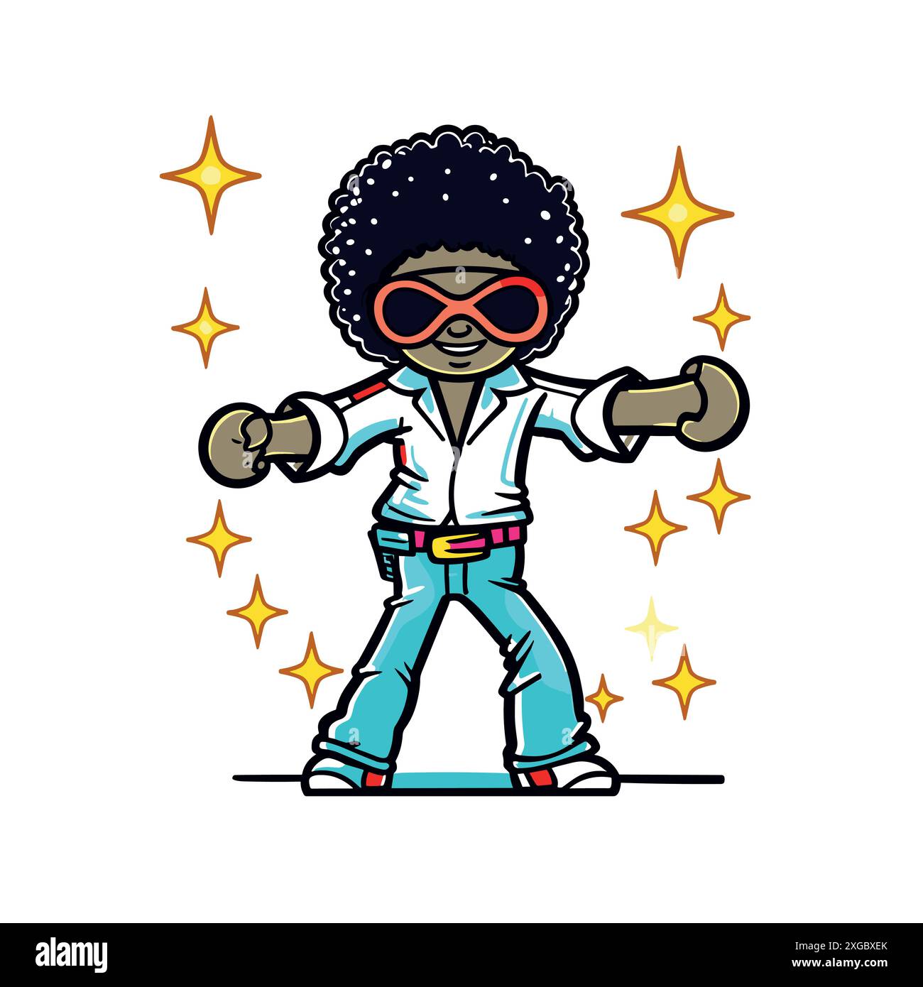 Dancer cartoon hi-res stock photography and images - Alamy