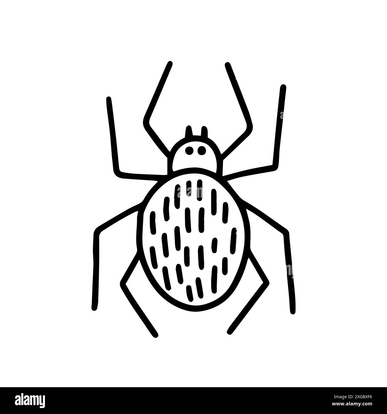 Simple spider hi-res stock photography and images - Alamy