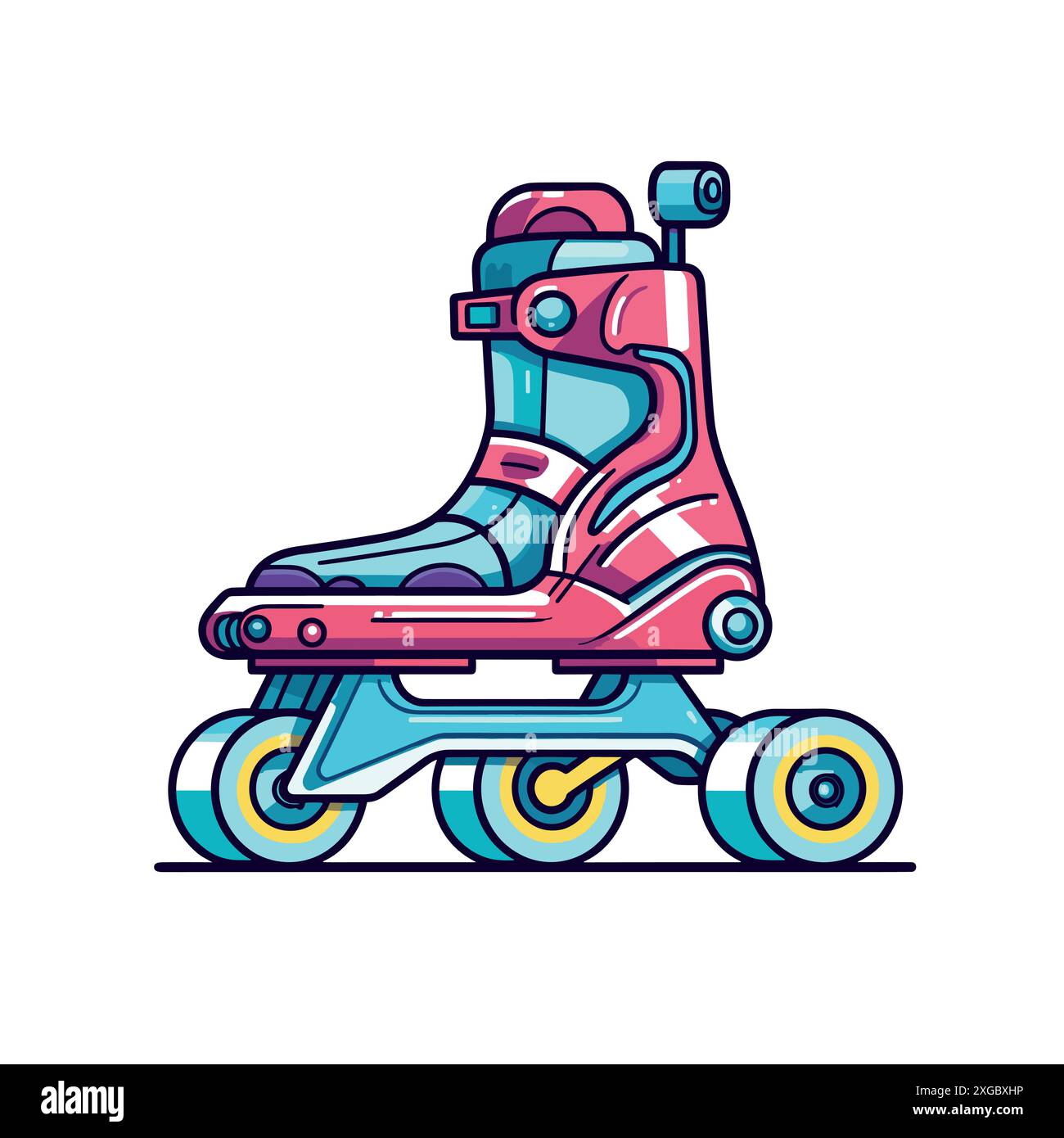 Skate cartoon hi-res stock photography and images - Alamy