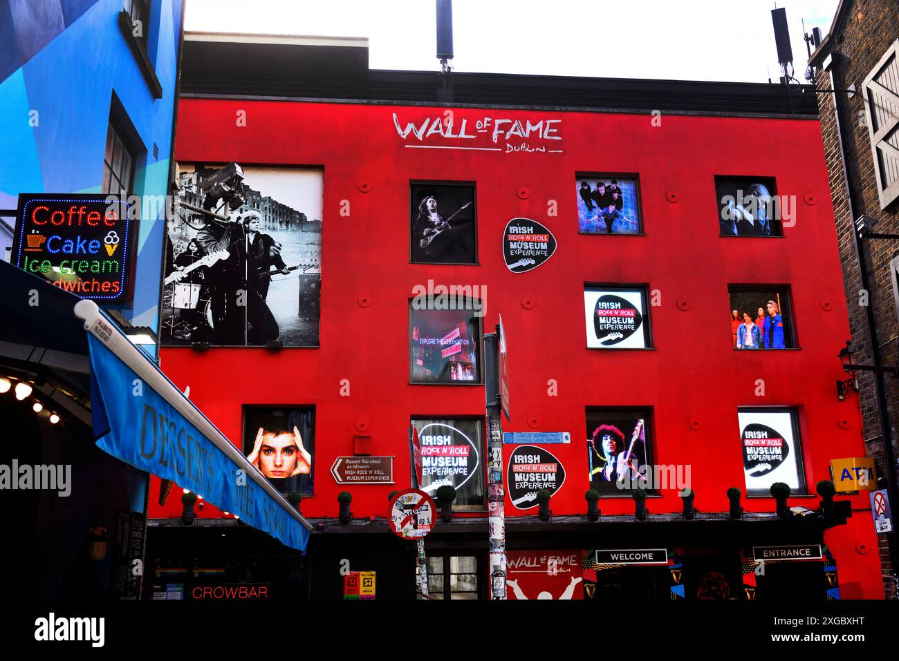 Irish museum of Rock and Roll in Dublin Southern Ireland Stock Photo ...