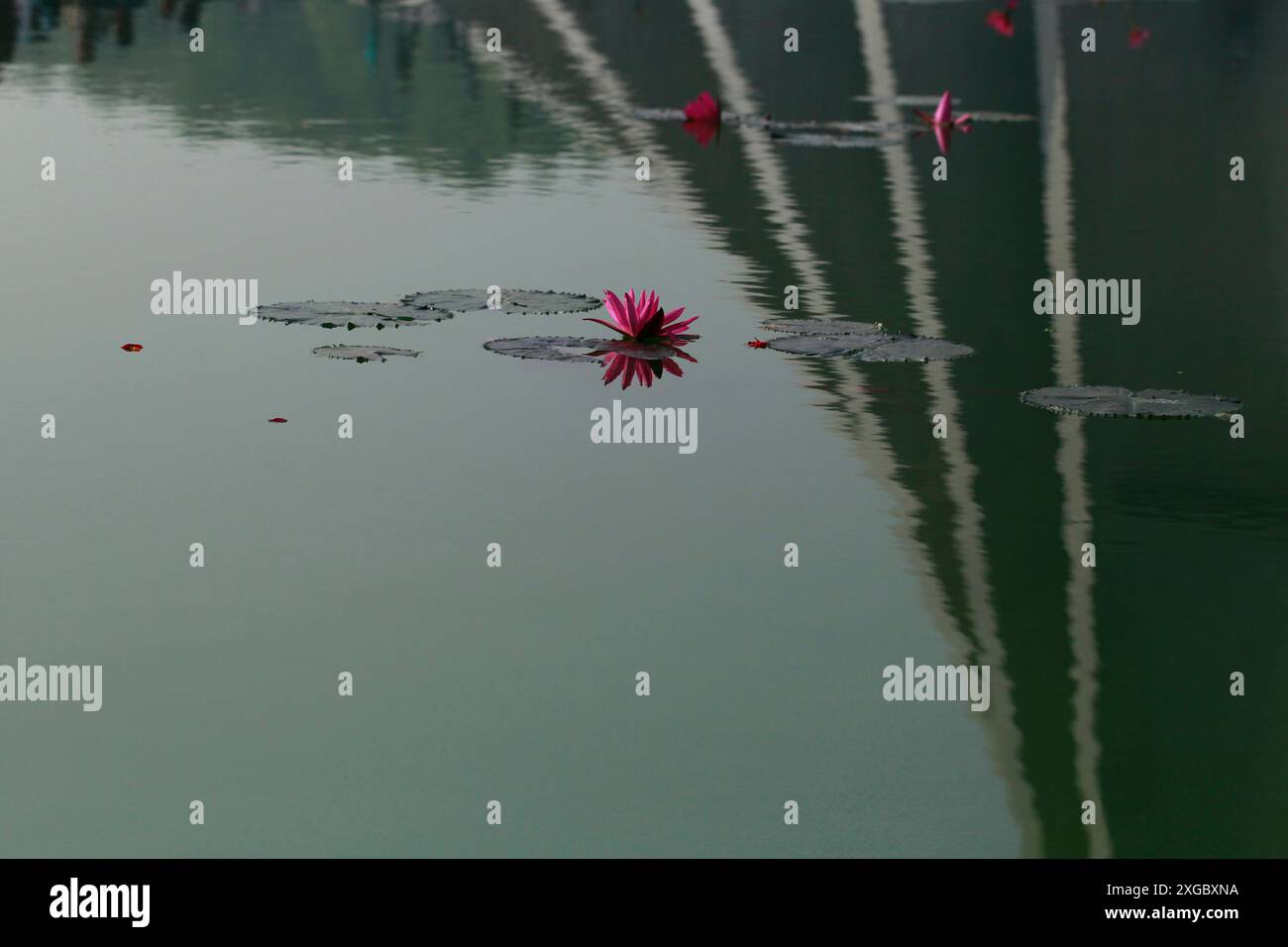 The National Memorial Tower or Jatiya Smriti Shoudha at Savar, about 20 ...