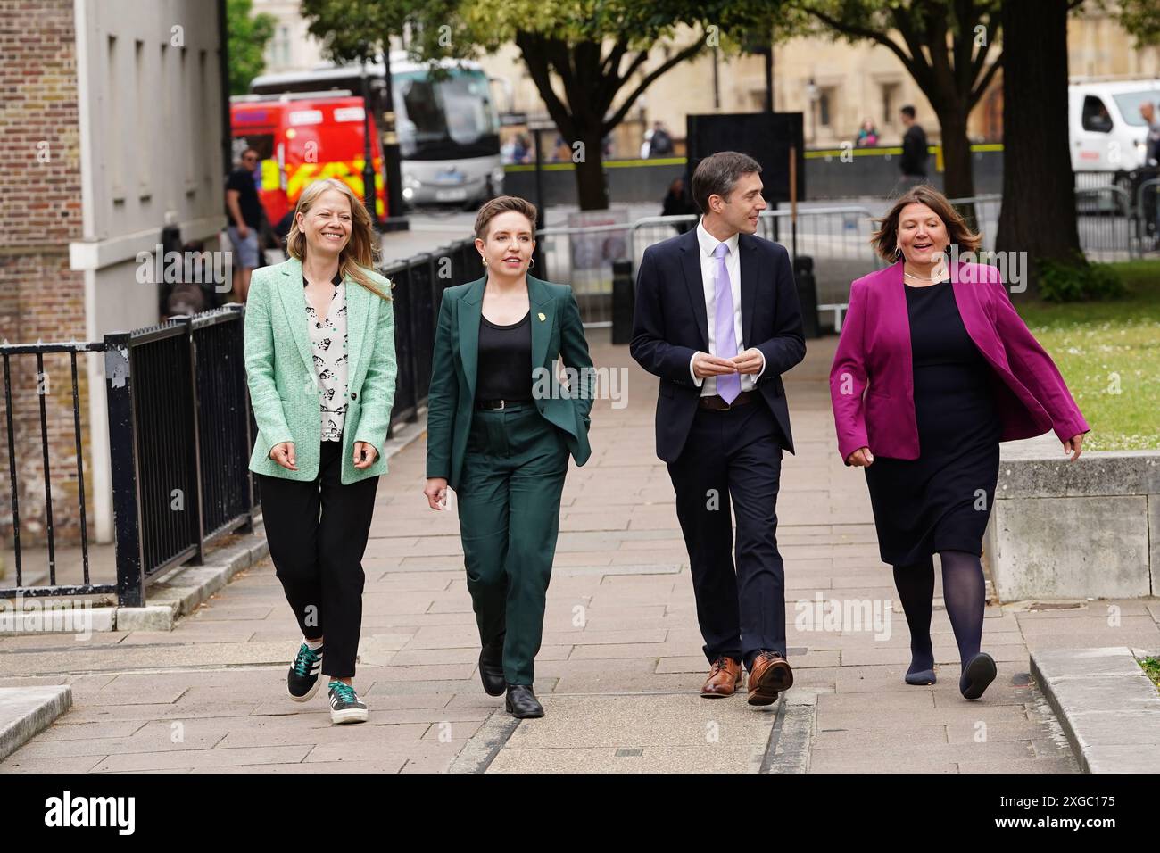 The four new Green MPs who won seats in the 2024 General Election ...