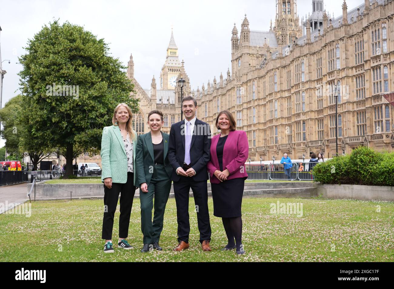 The four new Green MPs who won seats in the 2024 General Election ...