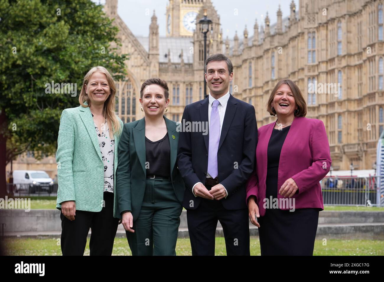 The four new Green MPs who won seats in the 2024 General Election ...