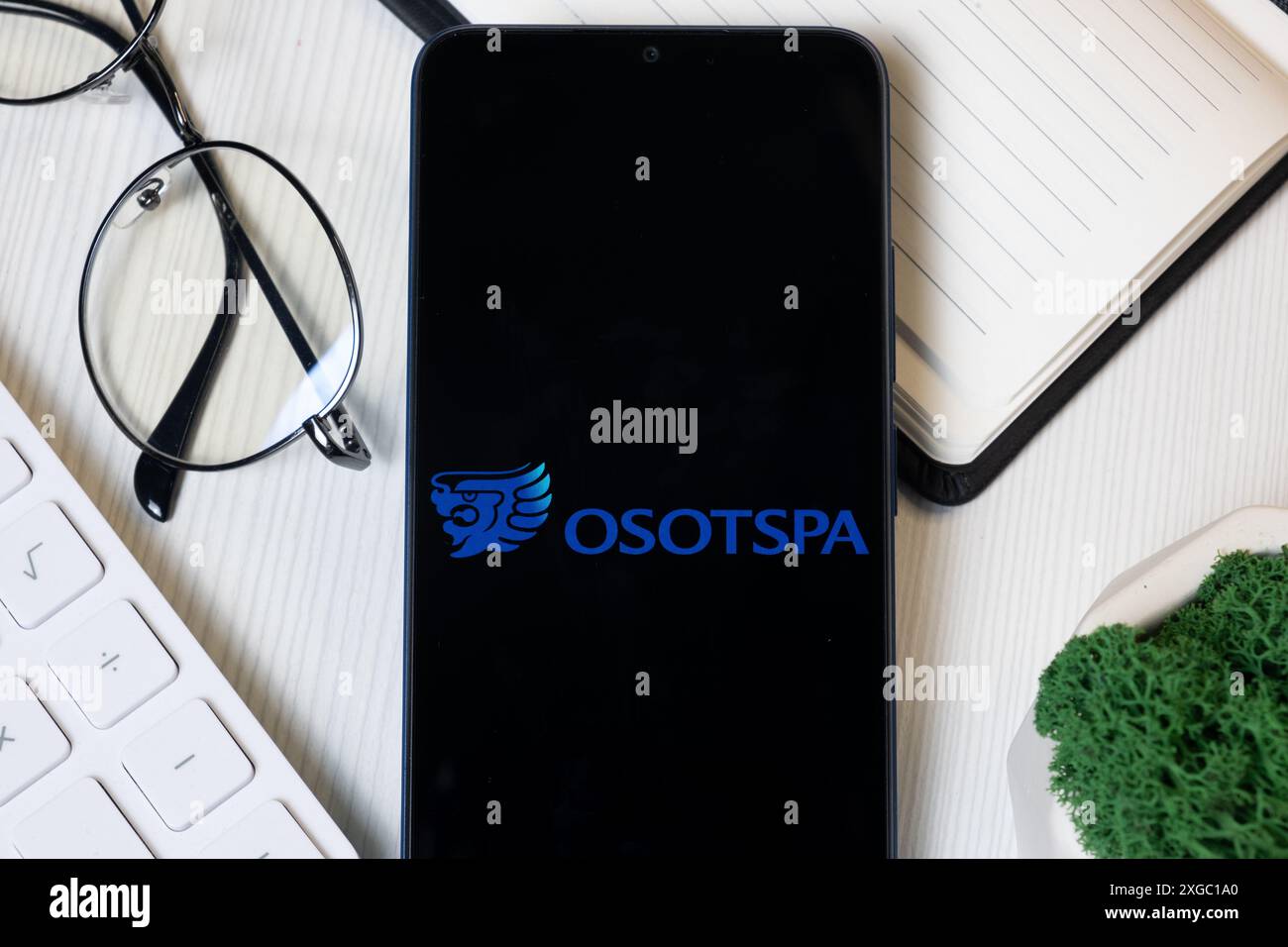 Osotspa logo hi-res stock photography and images - Alamy