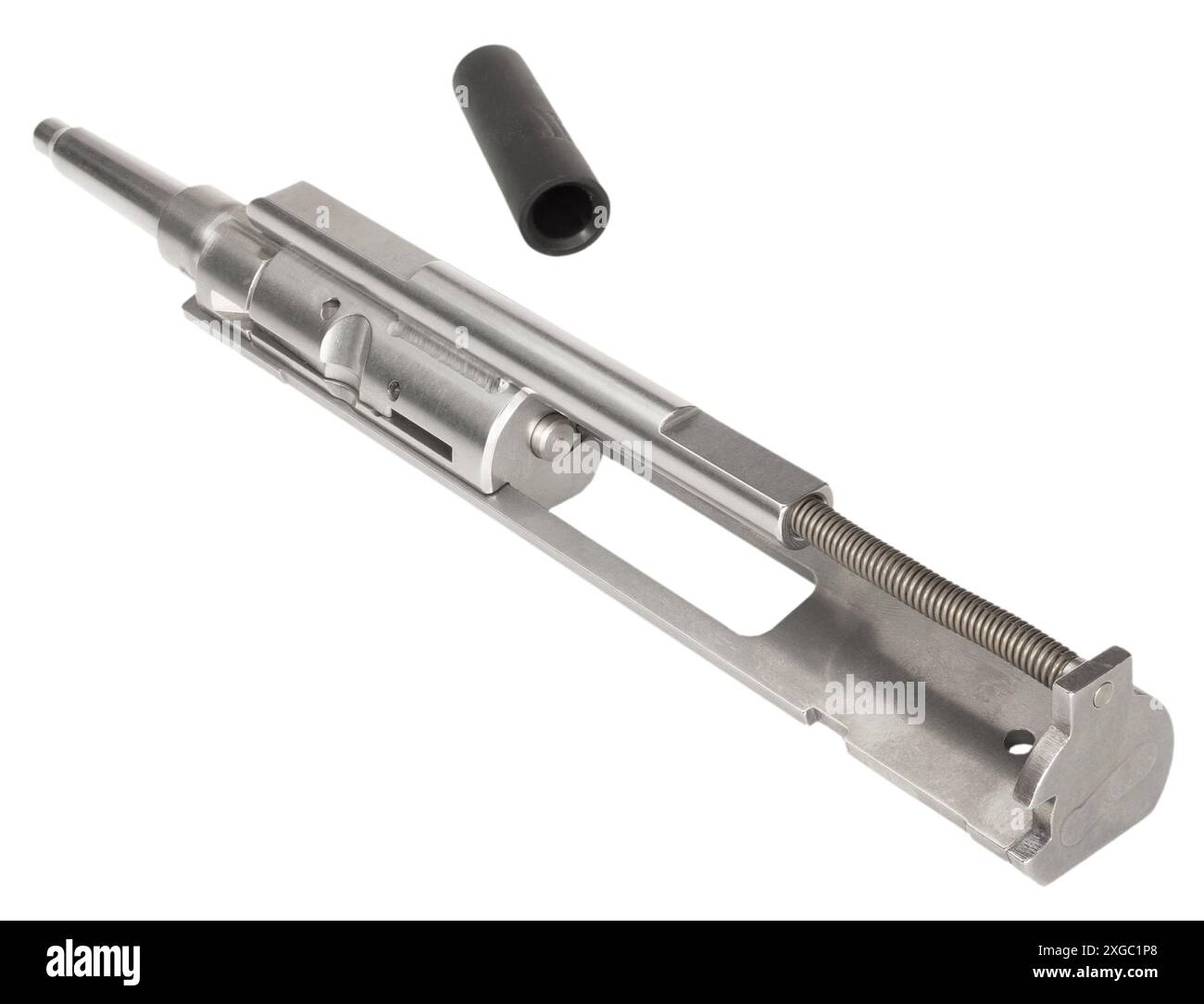 Protective cap off of a bolt carrier groups that allows an AR-15 to ...