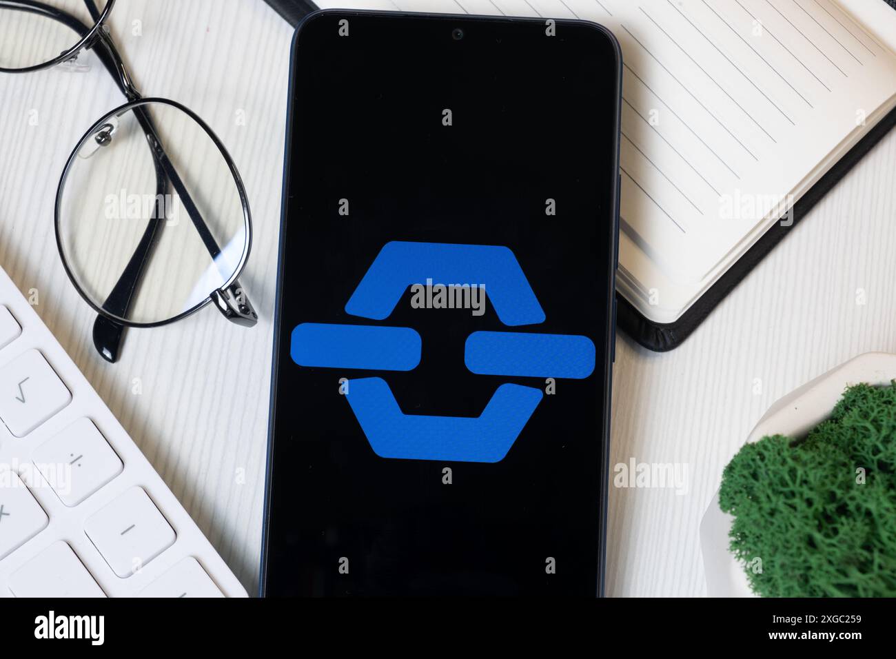 New York, USA - 11 June 2024: Companhia Siderurgica Nacional Logo on ...