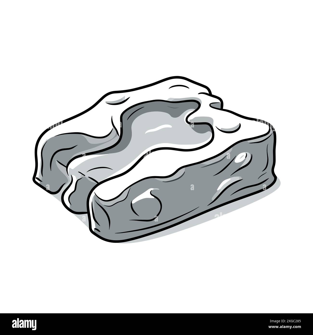 Cartoon rock hi-res stock photography and images - Alamy