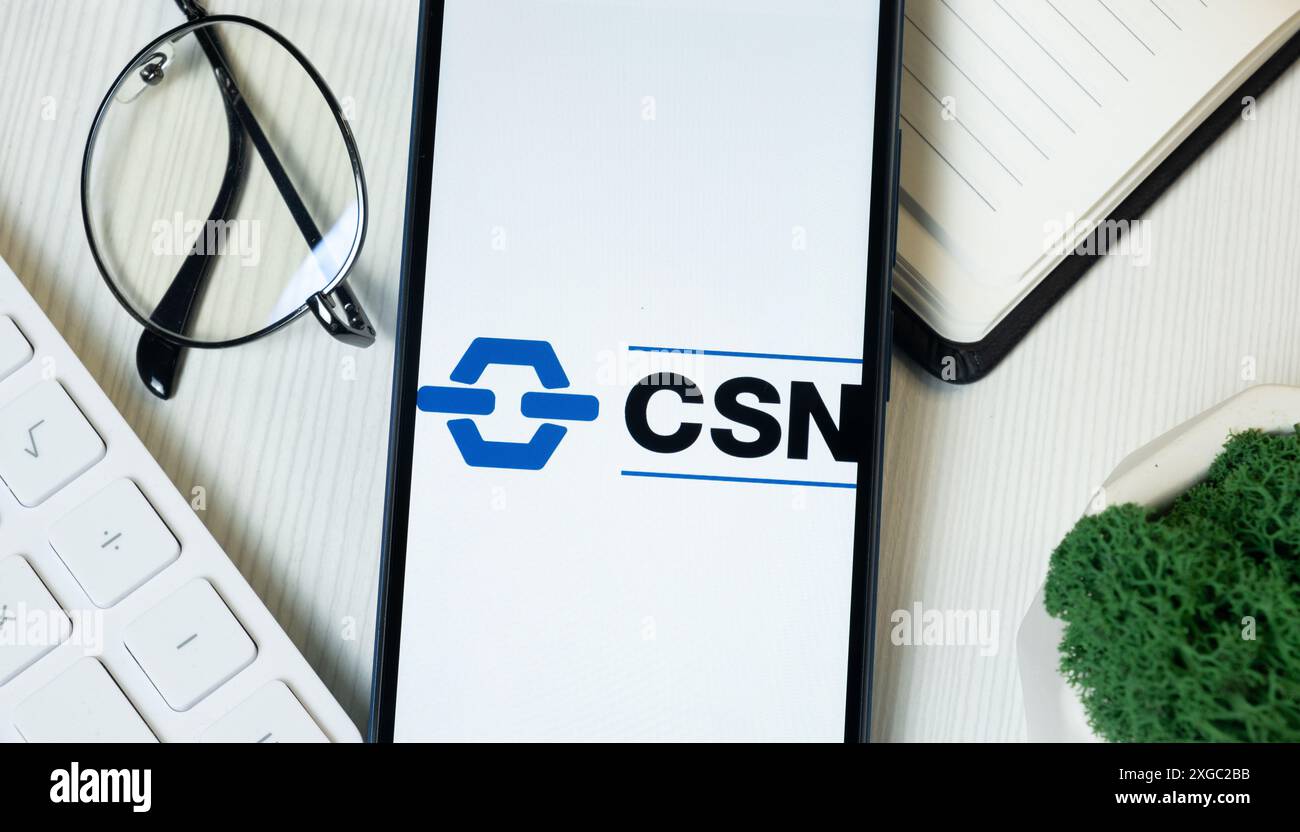 Csn mineracao logo hi-res stock photography and images - Alamy