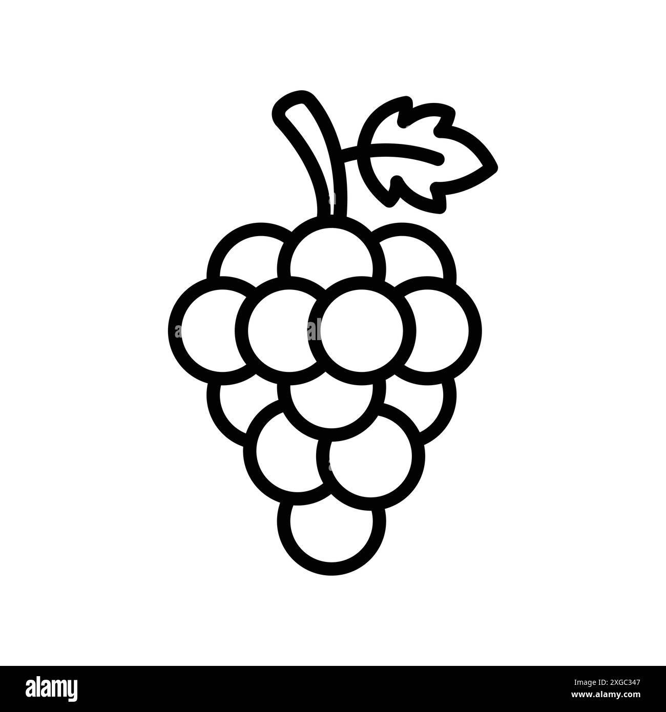 grape icon vector design template in white background Stock Vector ...